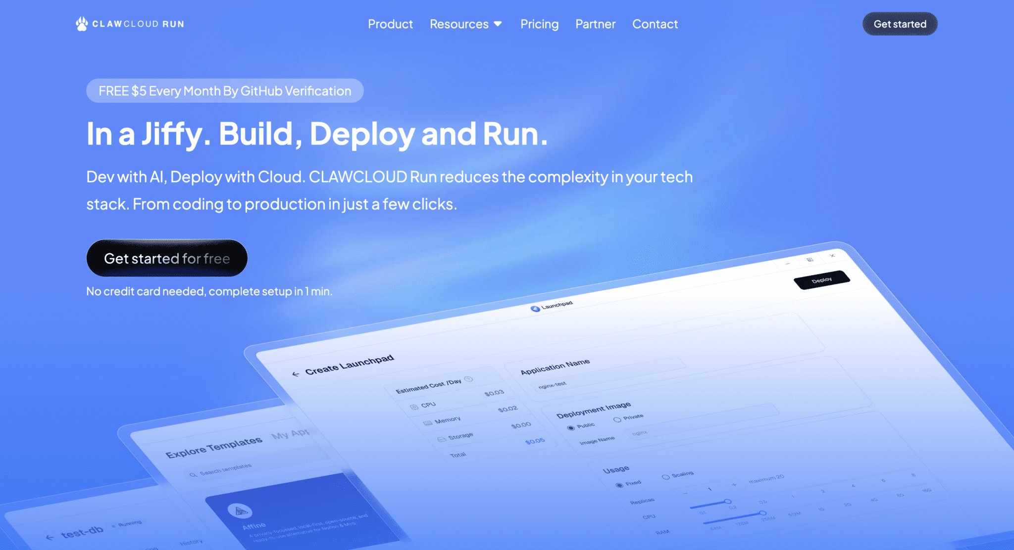 ClawCloud Run - Every AI